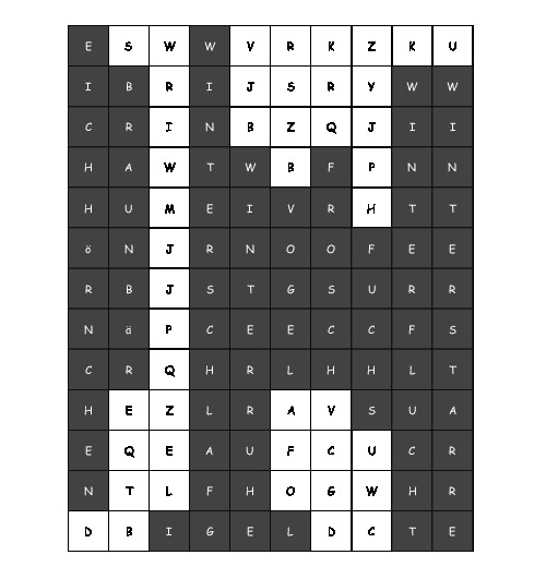 Arbeitsblatt "Tiere und ihre Überwinterung" - SUCHSEL mit 10 ...